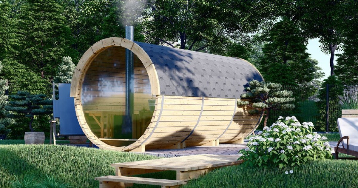 Sauna tonneau avec poêle à bois : nos options à un prix abordable