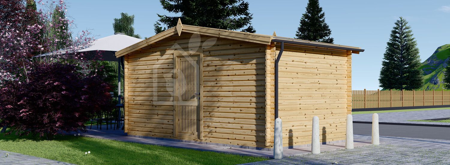 Kiosque commercial (28 mm), 5x3m, 15 m²
