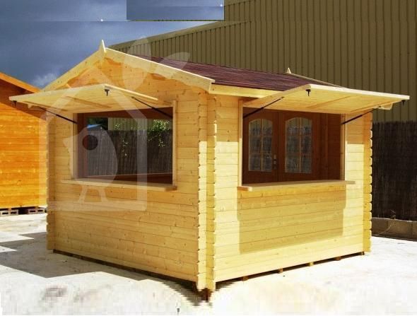 Kiosque commercial (28 mm), 4x4 m, 16 m²